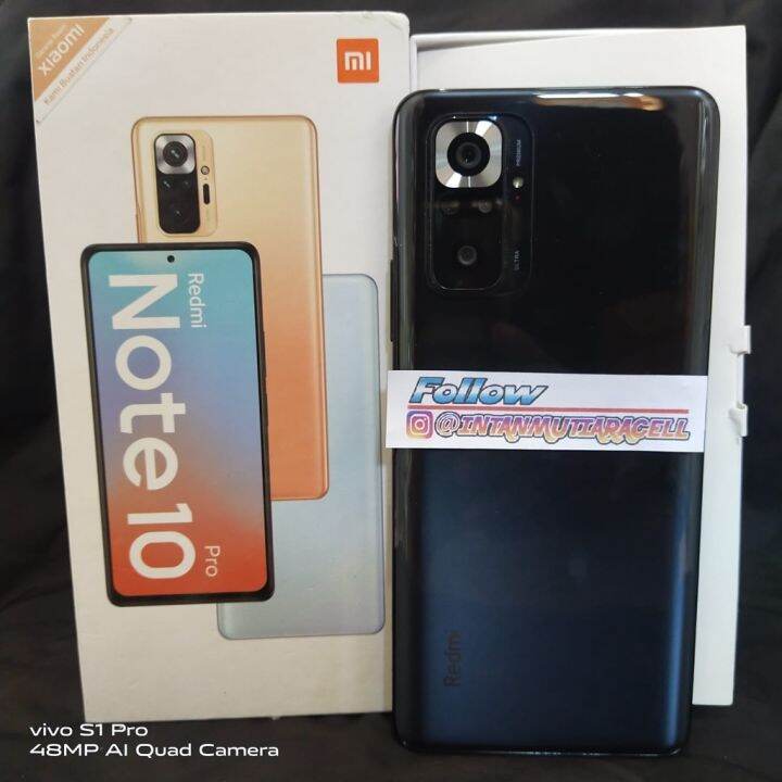 Xiaomi Redmi Note 10 Pro NFC Ram 6 Rom 128GB (SECOND) | Lazada Indonesia