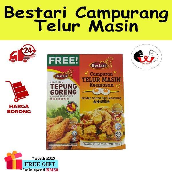 Bestari Salted Egg Powder/ Bestari Telur Masin 150g | Lazada