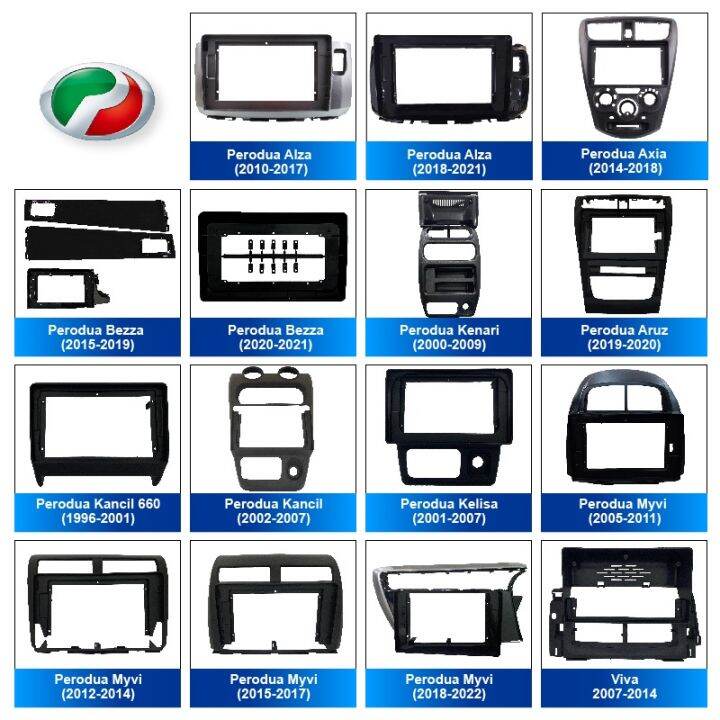 [PLUG AND PLAY] Android Player Casing with Socket - Perodua Alza/Axia ...