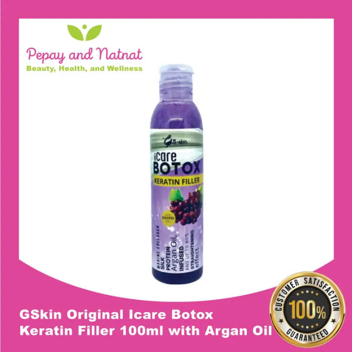 GSkin Original Icare Botox Keratin Filler 100ml with Argan Oil | Lazada PH