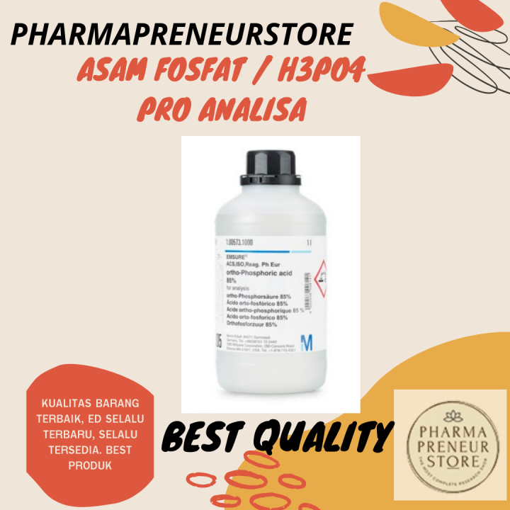 ASAM FOSFAT / PHOSPHORIC ACID ( H3PO4 ) PRO ANALISA PER GRAM BEST QUALITY | Lazada Indonesia