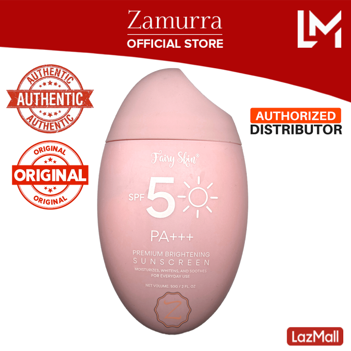 Fairy Skin Sun Screen | Premium Brightening Sunscreen SPF50++ 50g ...