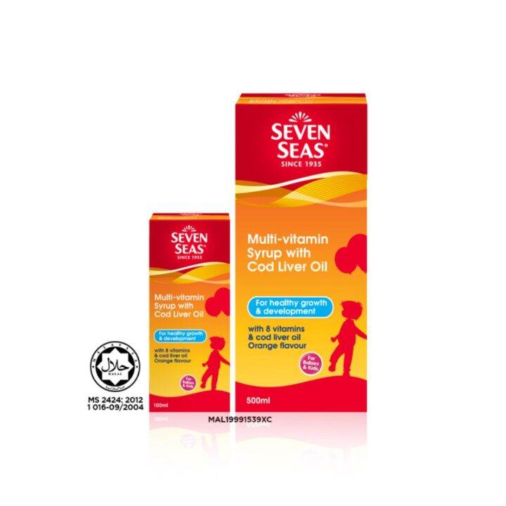 Seven Seas Multivitamin Syrup 500ml + 100ml | Lazada