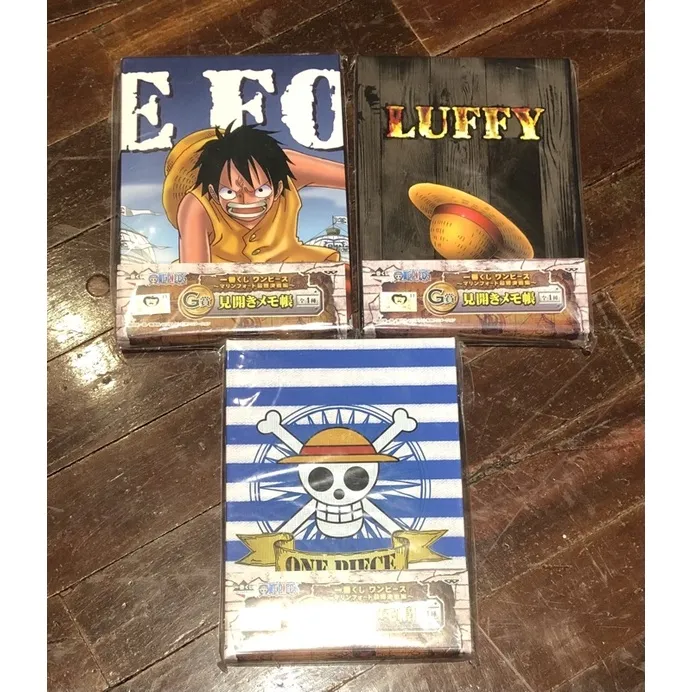 🔘🔘ส่งฟรี⏵ [ลาย หมวกสีดำ]สมุดฉีด สมุดโน้ต วันพีช ลูฟี่ ของแท้ แมวทอง one ...