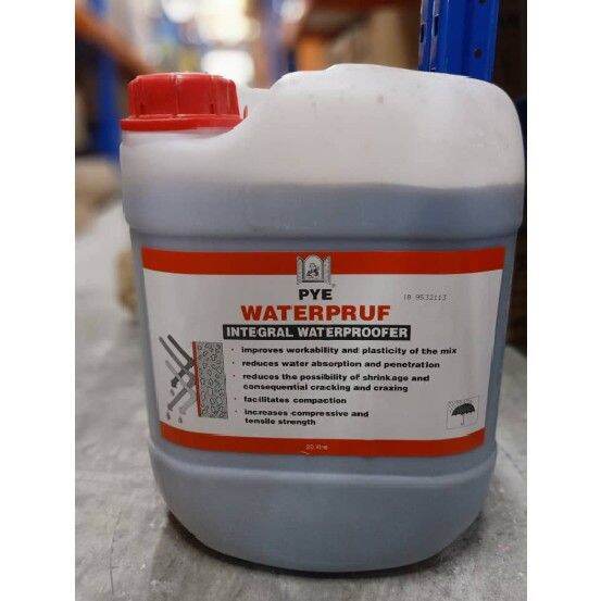 PYE Waterpruf integral waterproofer 20 Litre. | Lazada