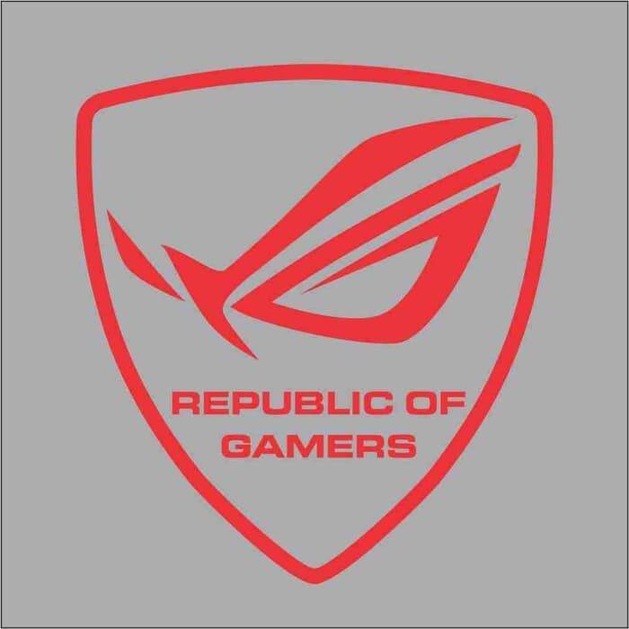 Sticker / Stiker Asus ROG 6.5x7cm | Lazada Indonesia