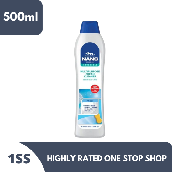 Meadows Nano Multipurpose Cream Cleaner, Fresh 500ml | Lazada PH