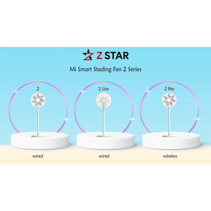 Xiaomi Mi Smart Standing Fan 2, Fan 2 Lite, Fan 2 Pro (Standing & Table ...