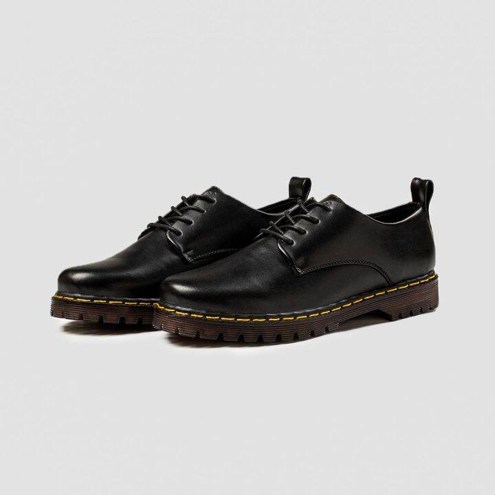 Sepatu Low Boots Docmart Kulit Formal Casual Pria Wanita Kerja Kantor ...