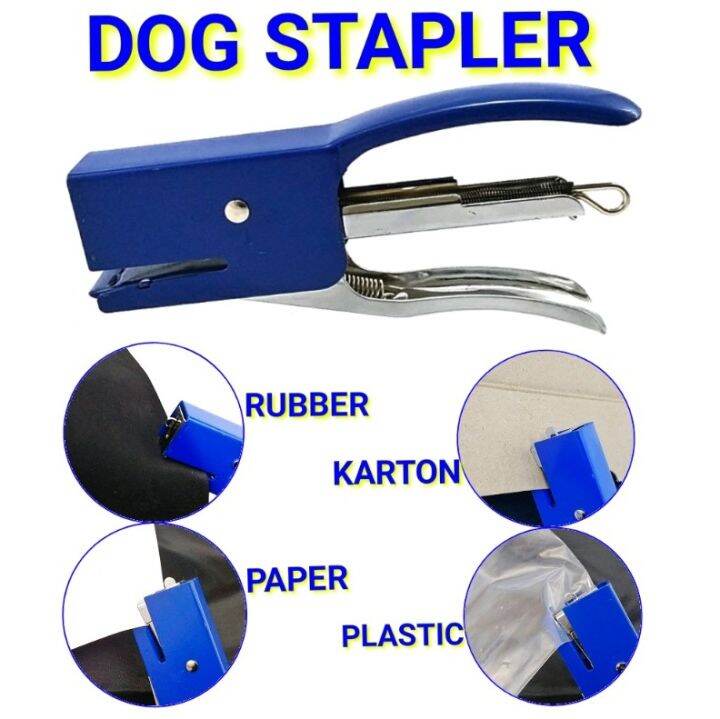Hand-Held Stapler Dog Stapler Uniform Stapler Portable and Lovely(Blue ...