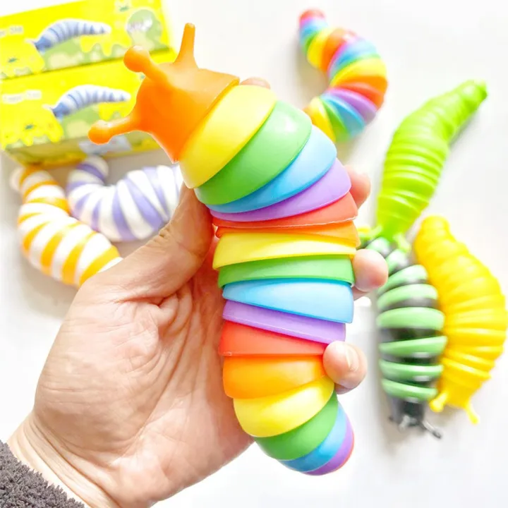 PERSE Children's Gift Practical Jokes Sensory Novelty Caterpillar ...