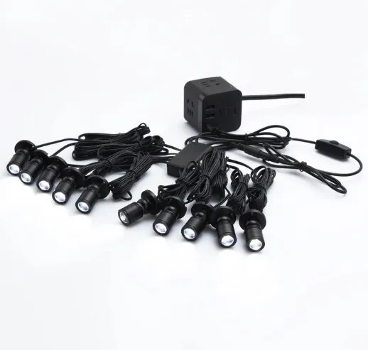 Mini LED Spotlight 1W 5V USB dimmable Downlight model display wine cabinet small mini counter ...