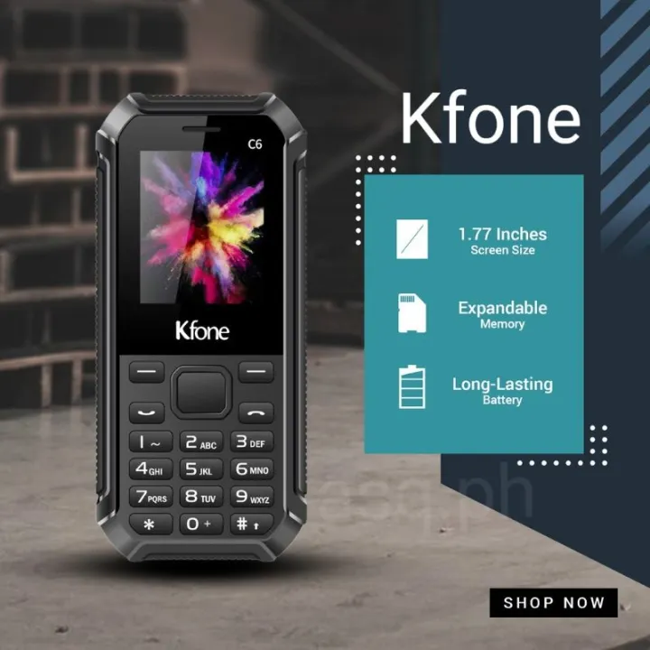 ☬Kfone Basic C6 phone dual sim 1.77 display keypad phone♦ | Lazada PH
