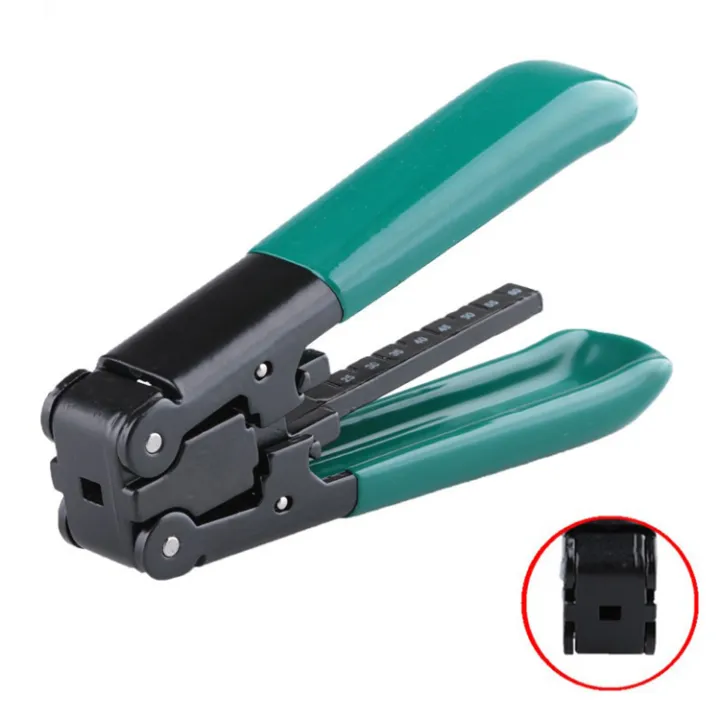 Fiber Optic Drop Cable Jacket Stripper, FTTH Cable Striping Plier ...
