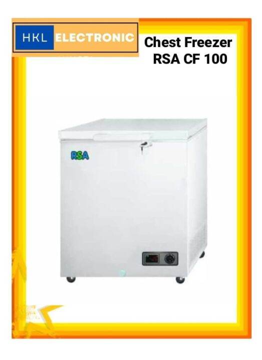 Chest Freezer RSA CF-100 Kapasitas 100 Liter | Lazada Indonesia