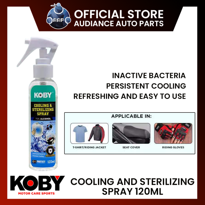 KOBY HELMET COOLING AND STERILIZING SPRAY 120ML | Lazada PH