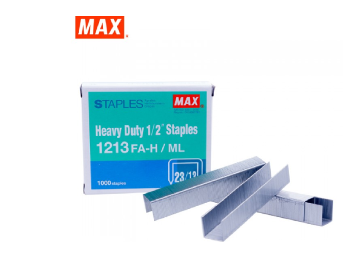 MAX HEAVY DUTY 1/2" STAPLES 1213 FA-H/ML | Lazada