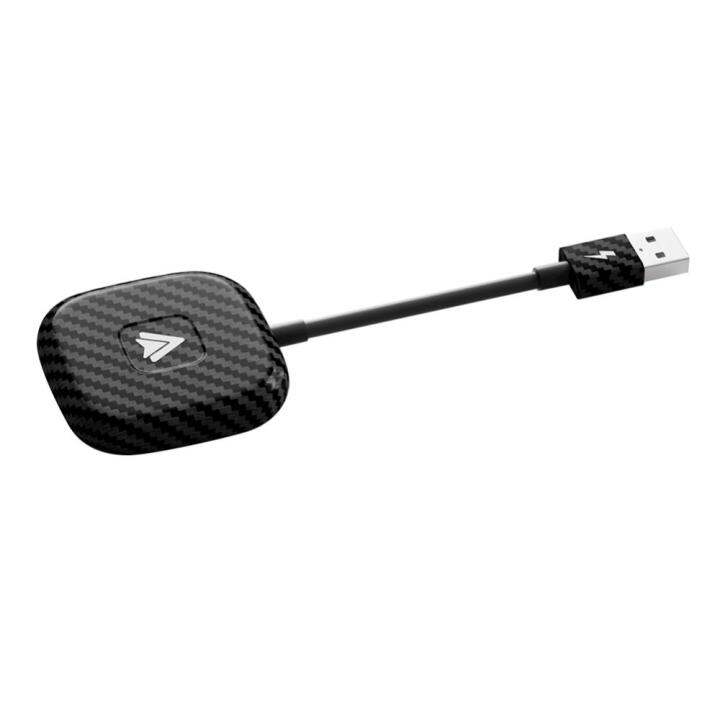 Android Car Wireless Adapter Bluetooth-Compatible 5.0 Wireless CarPlay ...