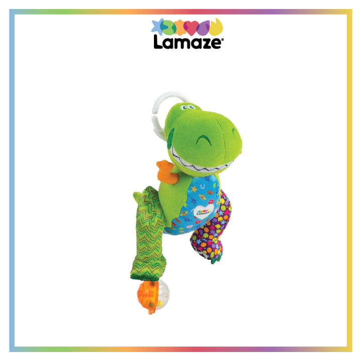 Lamaze Disney/Pixar Toy Story Clip & Go Rex Stroller Toy baby toys | Lazada