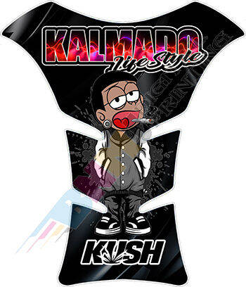 Cowling Pad Universal (Laminated Stickers) WaterProof (KalmadoK Red ...