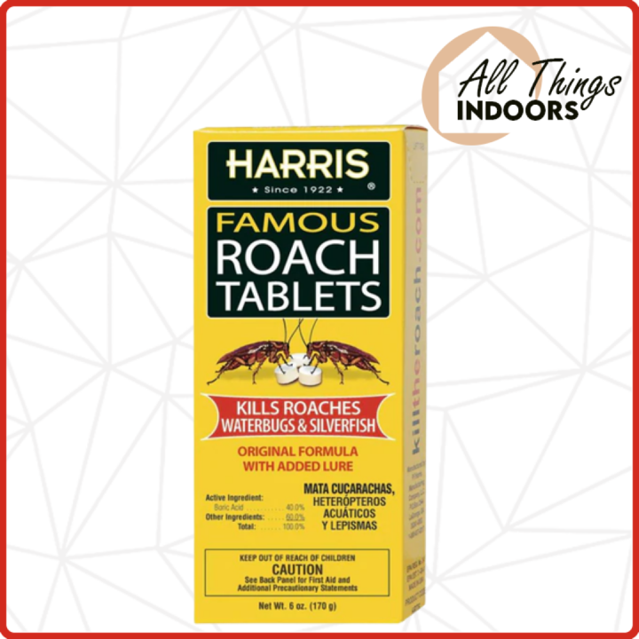 Harris Famous Roach Tablets HRT6-60D | Lazada PH