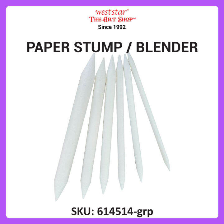 [Weststar TAS] Paper Stump , Paper Blender / Blending Stumps for Pastel ...
