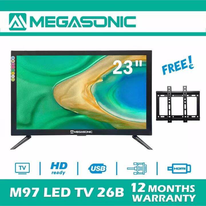 M97-LED24B Screen 20 Inch or M97-LED26B 23 INCH LED TV With Free Wall ...