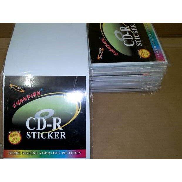 CD / DVD Label Sticker HVS Isi 50 Lembar | Lazada Indonesia
