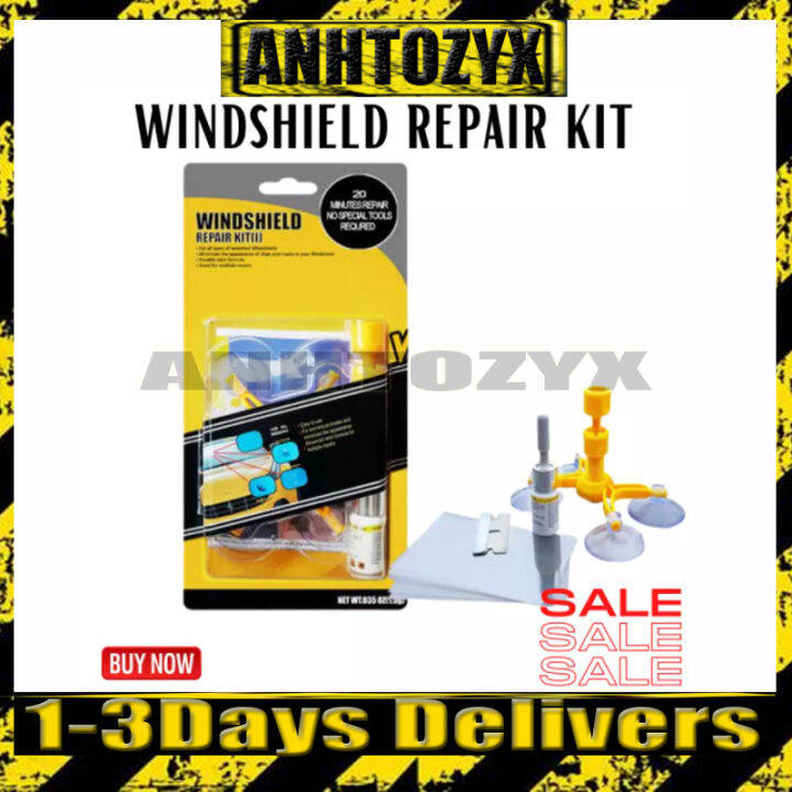 Original Wind Shield Repair Kit Glass Corrector Set Windscreen Tool ...