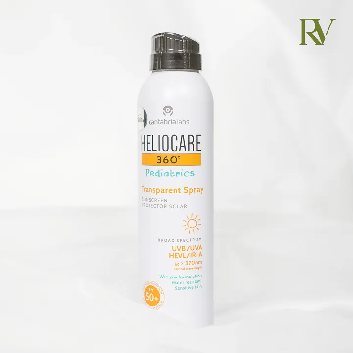 ReviveCare.Co - Heliocare 360 Pediatrics Transparent Spray SPF 50 กันแดดตัว กันน้ำ กันทราย ...