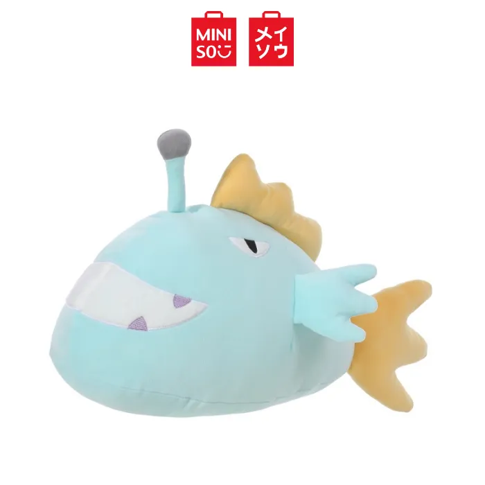 Miniso Anglerfish Plush Toy - Stuffed Toys (Light Blue) | Lazada PH