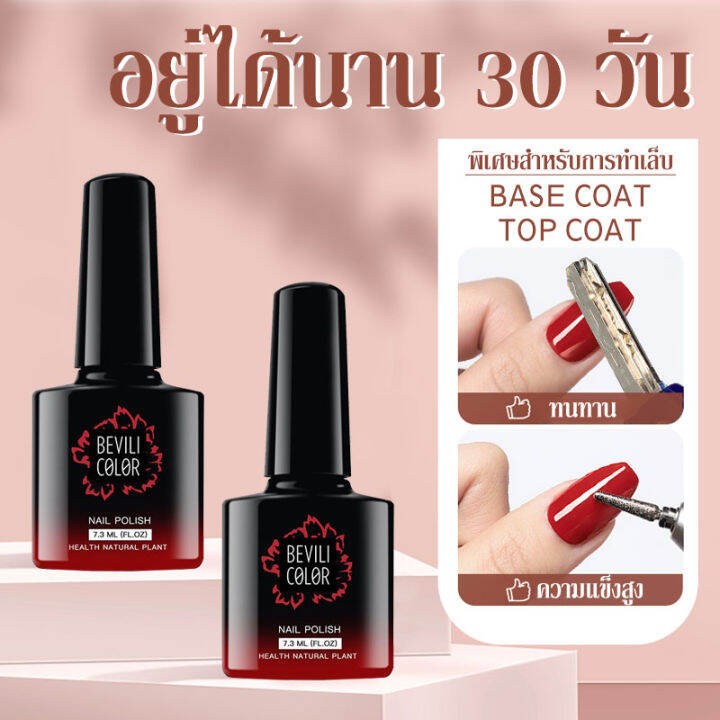 Top Coat (เคลือบสีเล็บเจล)/base coat/MATTE TOP UV LED Gel Polish Soak Off ทาเล็บเจล สีทาเล็บเจล ...