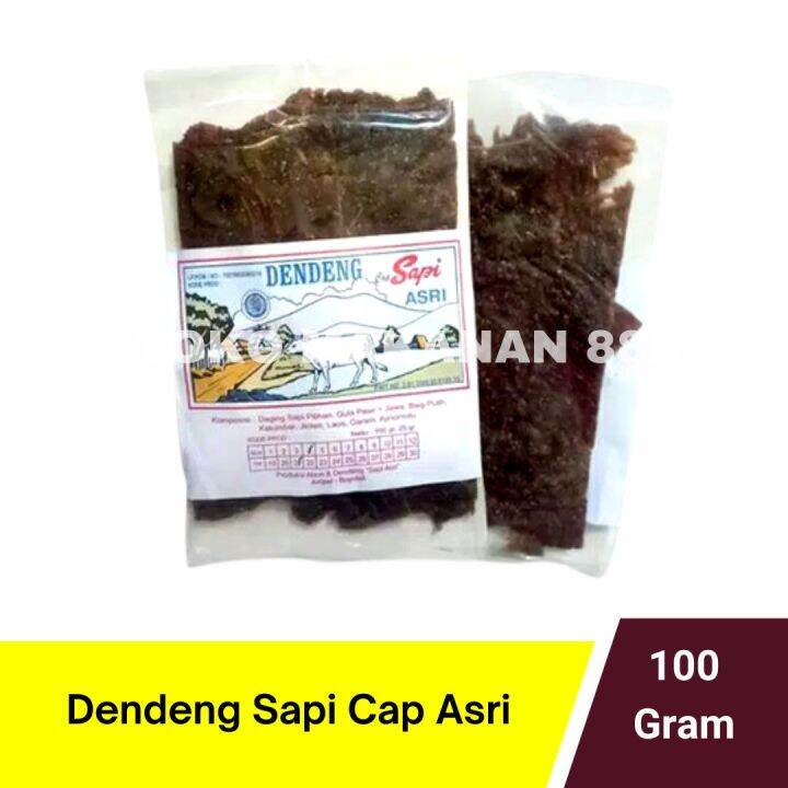 Dendeng Cap Sapi Asri 125 gr / Daging Sapi Asli Halal | Lazada Indonesia