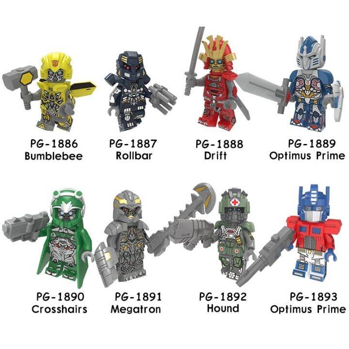 【Ready stock】 Transformers Building Block Toys Minifigure Bumblebee ...
