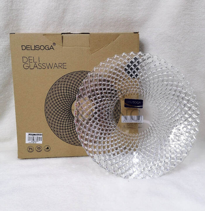 DELISOGA BLINKMAX EDELITA POUGINE Fruit Bowl Glassware Thick Quality ...