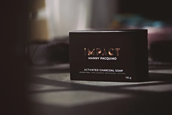 ☘️ IMPACT Activated CHARCOAL SOAP by Manny Pacquiao anti-bacterial ...