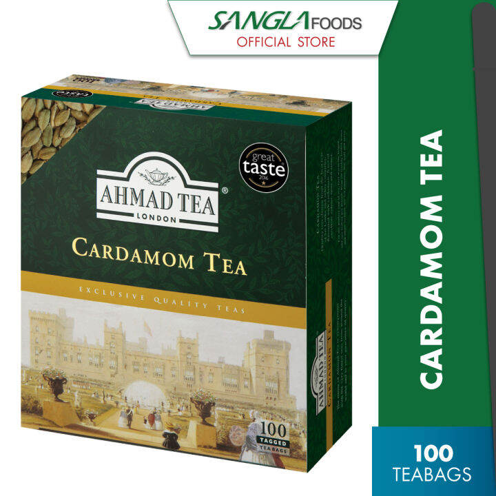 Ahmad Tea Cardamon (100 Teabags) Halal Certified | Lazada