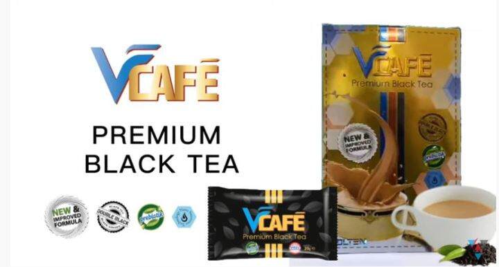 VOLTEN VCAFE PREMIUM BLACK TEA NEW & IMPROVED FORMULA (20sachets) | Lazada