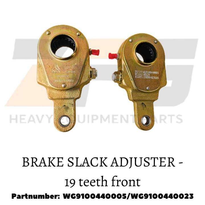 BRAKE SLACK ADJUSTER 19TEETH FOR SINOTRUK HOWO SET L/R | Lazada PH