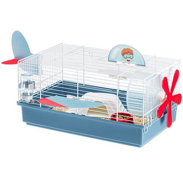 FERPLAST SMALL ANIMALS CAGE CRICETI 9 PLANE WHITE | Lazada PH