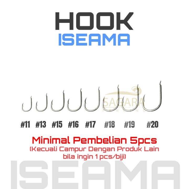 Kail Iseama Hook Eceran Assist - Micro Jig Model Daiichi Kait Umpan Ikan | Lazada Indonesia