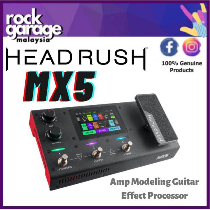 HeadRush MX5 Amp Modeling Guitar Effect Processor | Lazada HeadRush MX5 Amp Modeling Guitar Effect Processor | Lazada