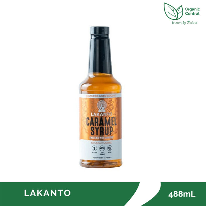 Lakanto Caramel Syrup Sugar Free 488mL | Lazada PH