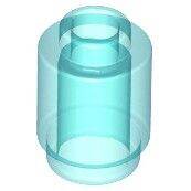 Lego part (ชิ้นส่วนเลโก้) No.3062b / 18860 / 30068 / 35390 Round 1 x 1 ...