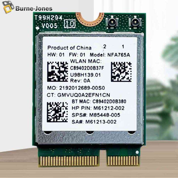 NFA765 Kartu Jaringan 2400Mbps Kecepatan Cepat 2.4G/5G/6G Modul ...