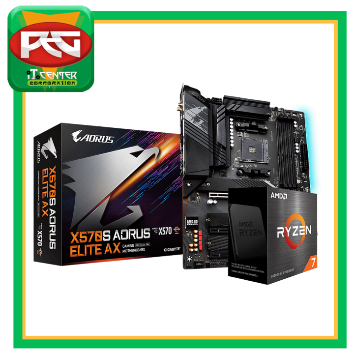 AMD RYZEN 7 5800X + GIGABYTE X570S AUROS ELITE AX | Lazada PH