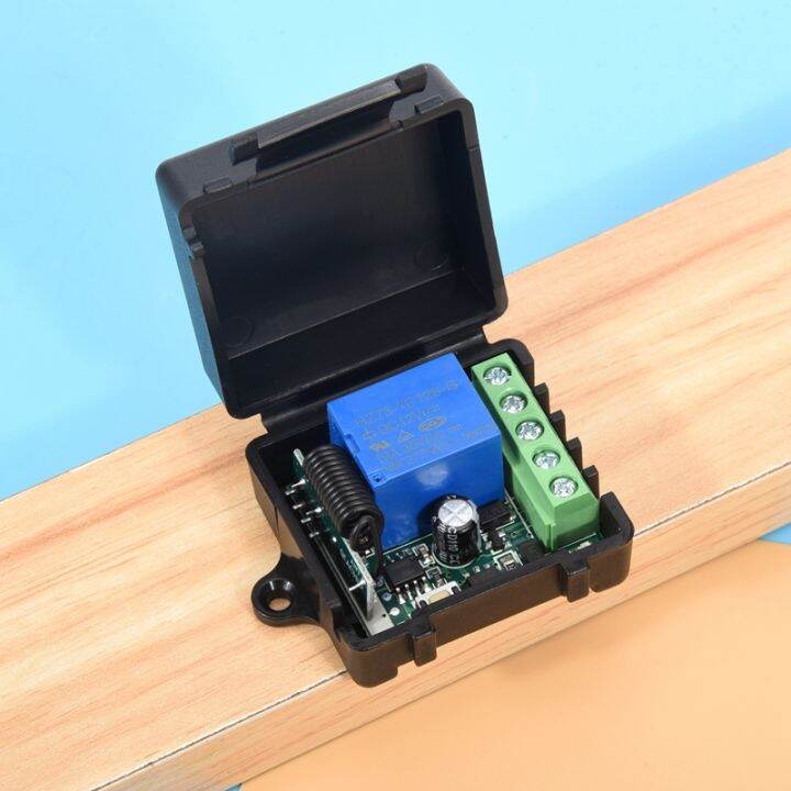 DC 12V 1CH 433MHz Universal Wireless Remote Control Switch RF Relay ...