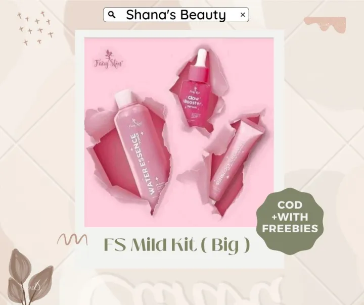 FAIRYSKIN Mild Kit Biggie Size ( Big Version of Mini Mild Kit ) | Lazada PH
