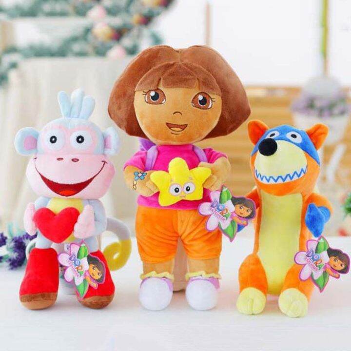 WTRY For Children Kids Toy Plush Pillow Character Doll Dora the ...