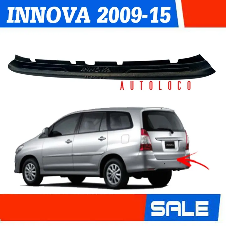 Rear Back Stepsill for Toyota Innova 2009 - 2015 | Lazada PH